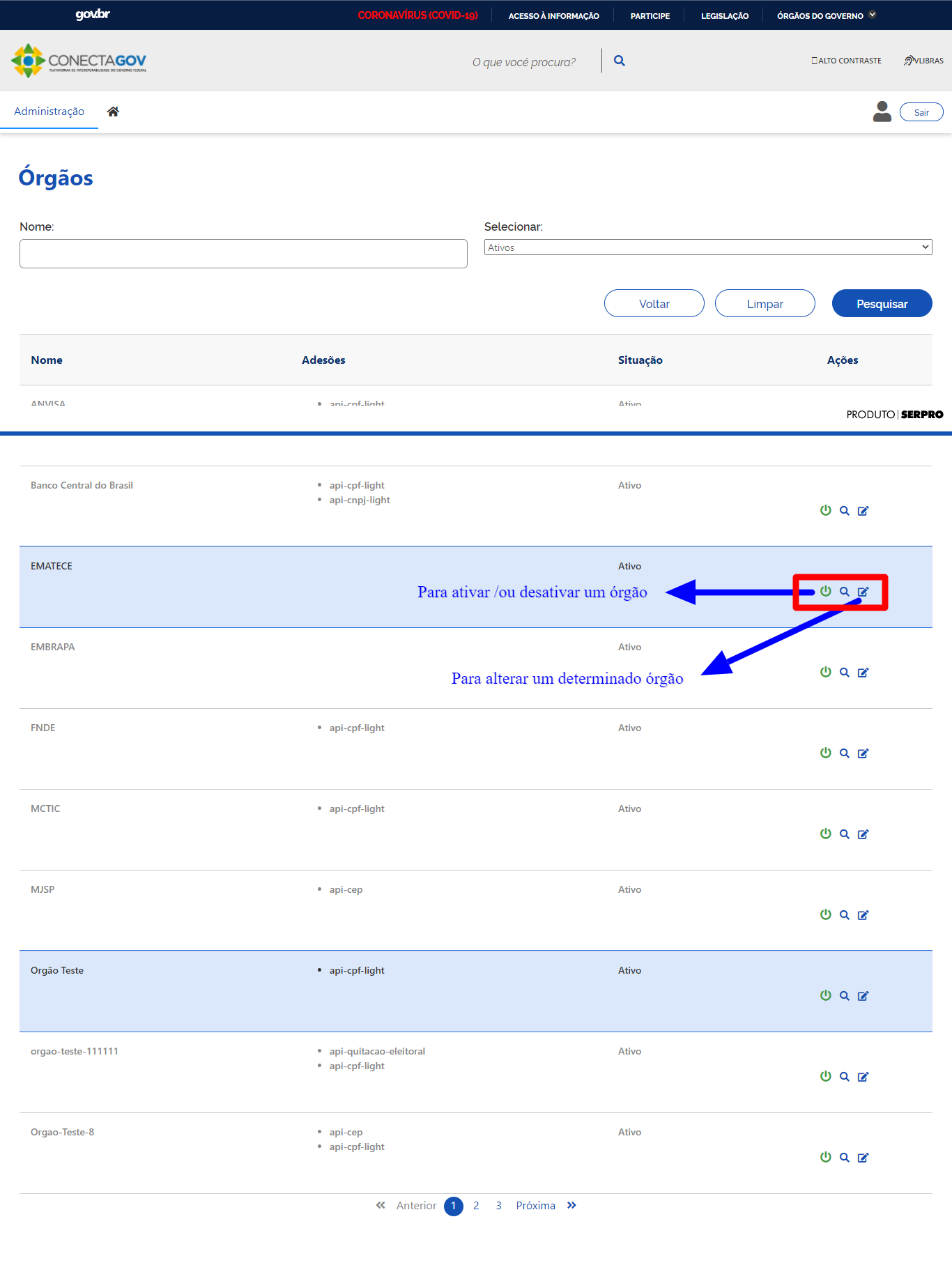 Gestor da Plataforma - Conecta