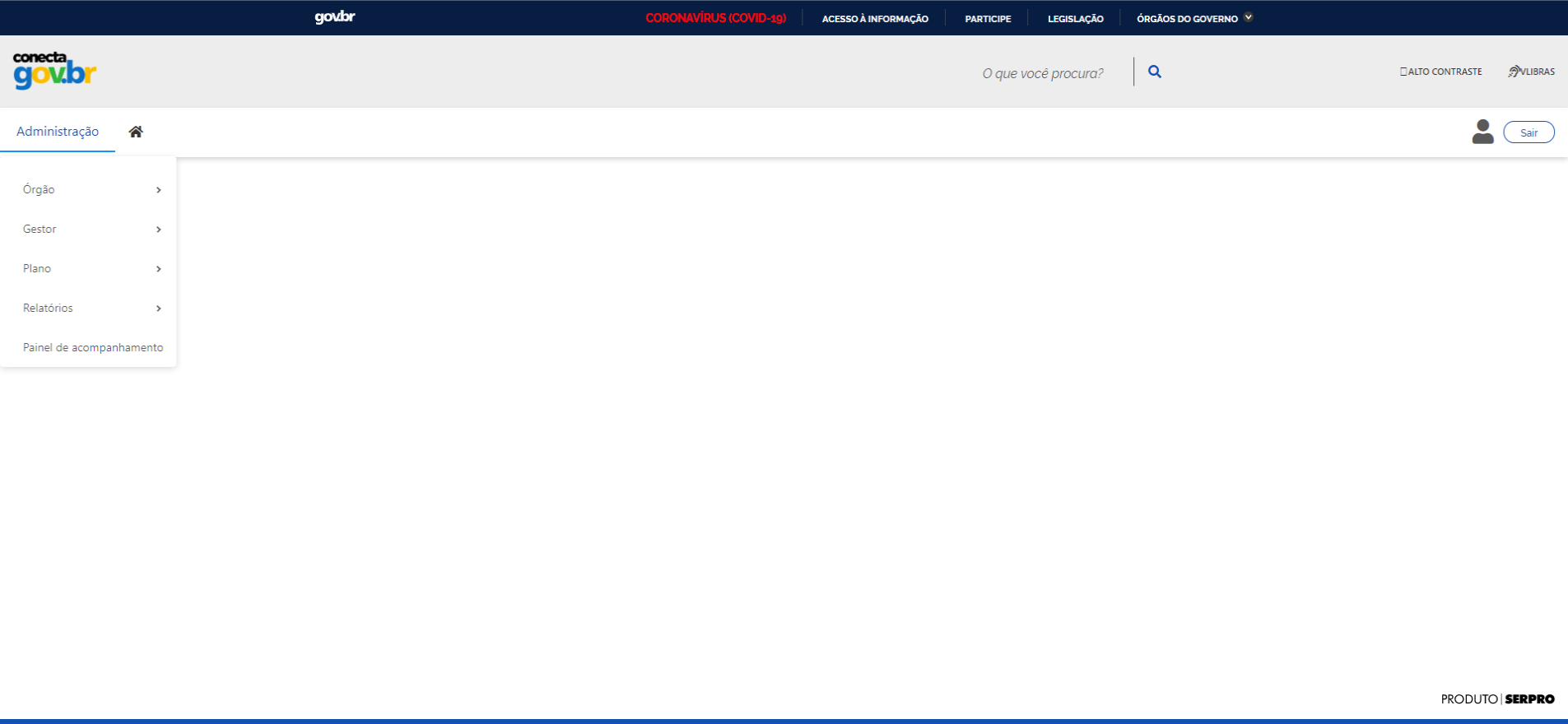 Gestor da Plataforma - Conecta